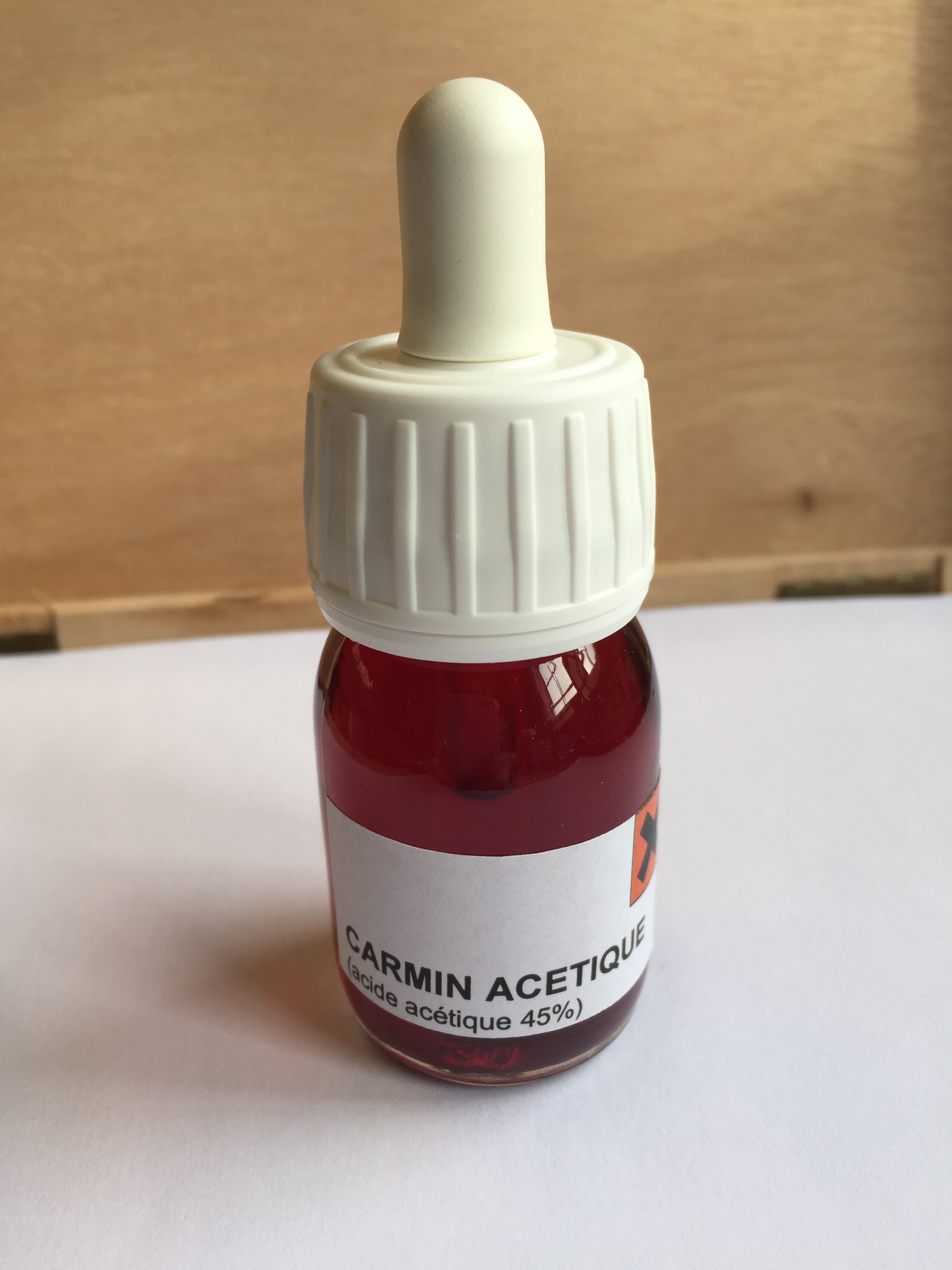 carmin acétique 25ml - begenat.com